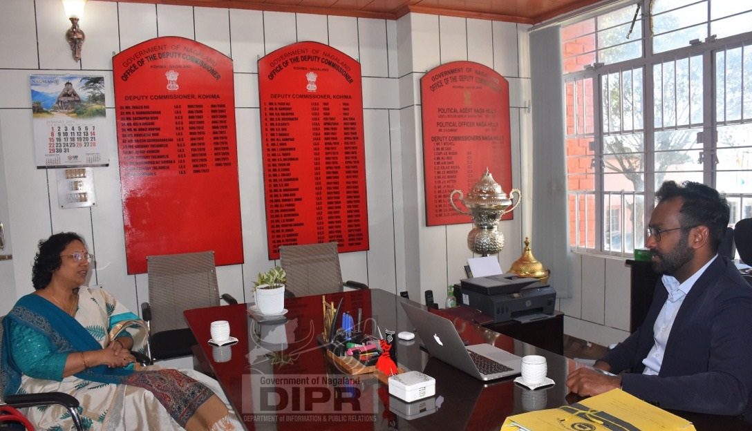 EXPENDITURE OBSERVER FOR KOHIMA TOWN, NORTHERN ANGAMI - I & II ASSEMBLY CONSTITUENCIES ARRIVES ...